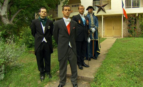 OK! First Look: The Secret Princes Christen Their New Bachelor Pad With ...