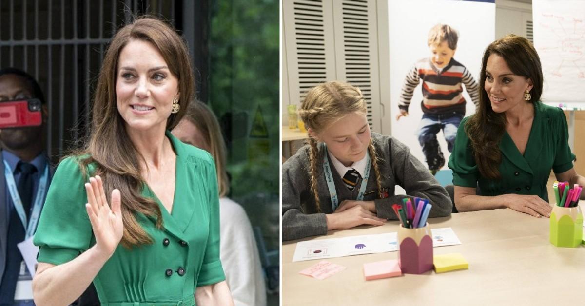 Kate Middleton Helps Charity After Harry & Meghan's Car Chase: Photos