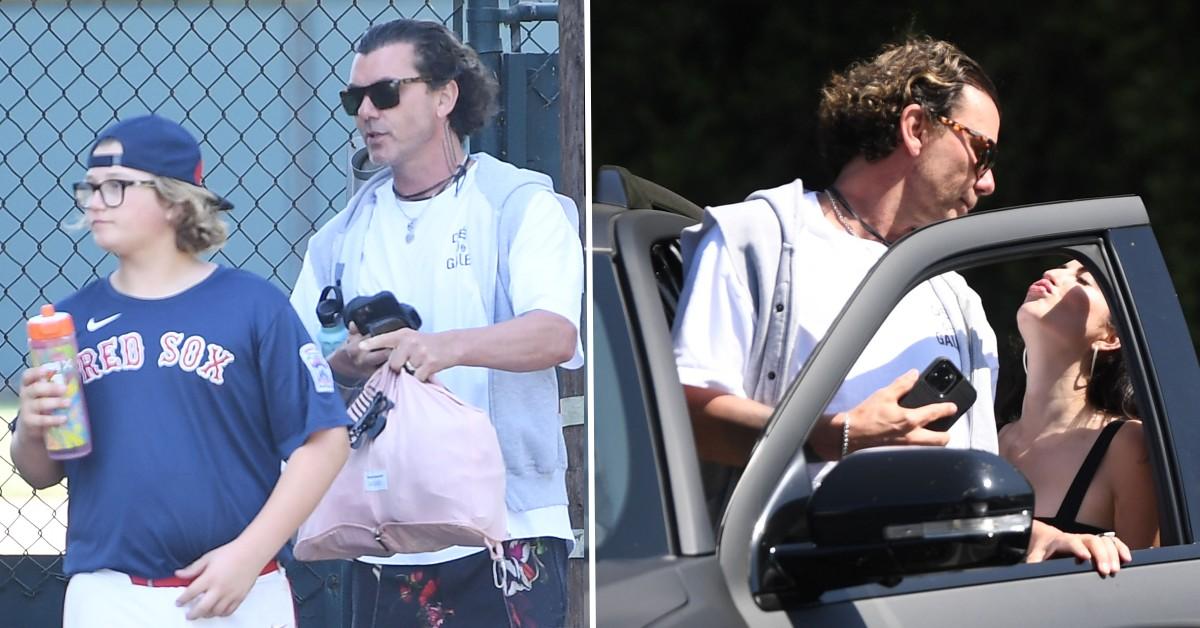 Gavin Rossdale Spotted Kissing Girlfriend Courtney Cannon