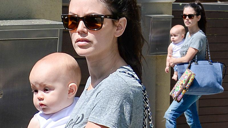 Mommy’s Mini-Me! Rachel Bilson Out And About With Baby Girl Briar Rose ...