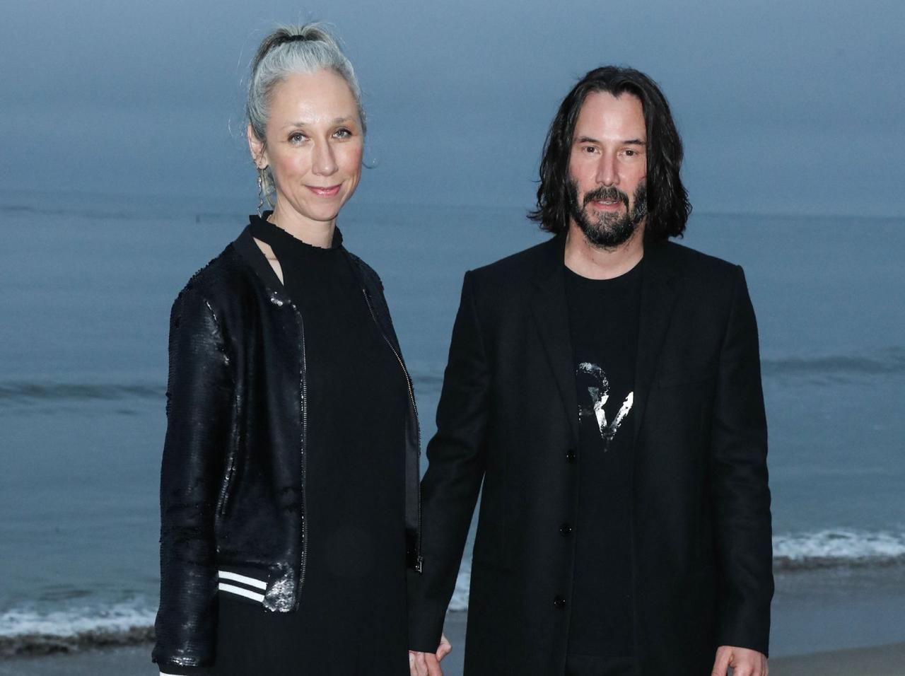 Keanu Reeves & Girlfriend Alexandra Grant Pack On PDA At Red Carpet