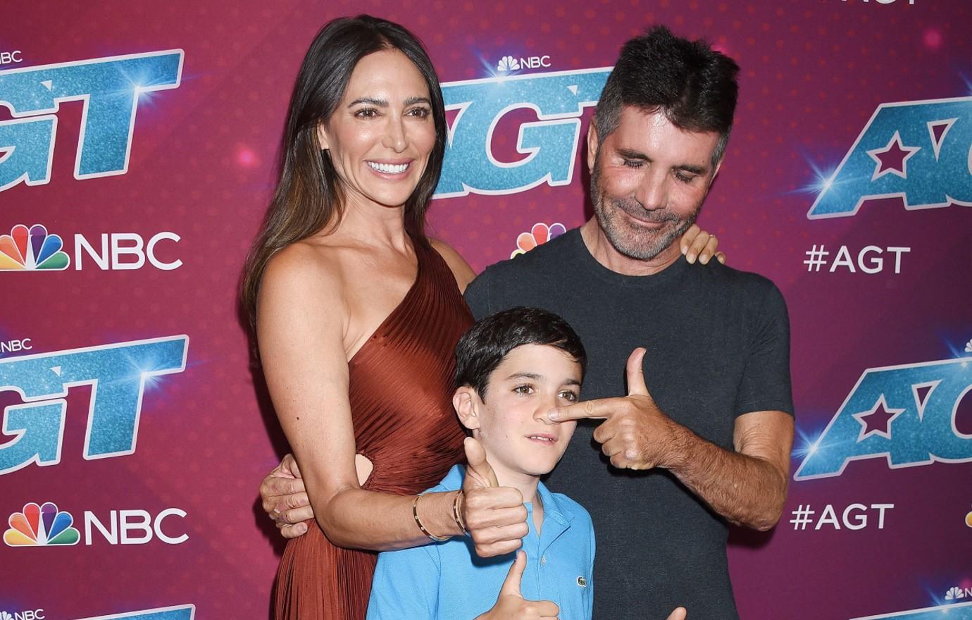 Simon Cowell & Family Stun On 'America's Got Talent' Red Carpet