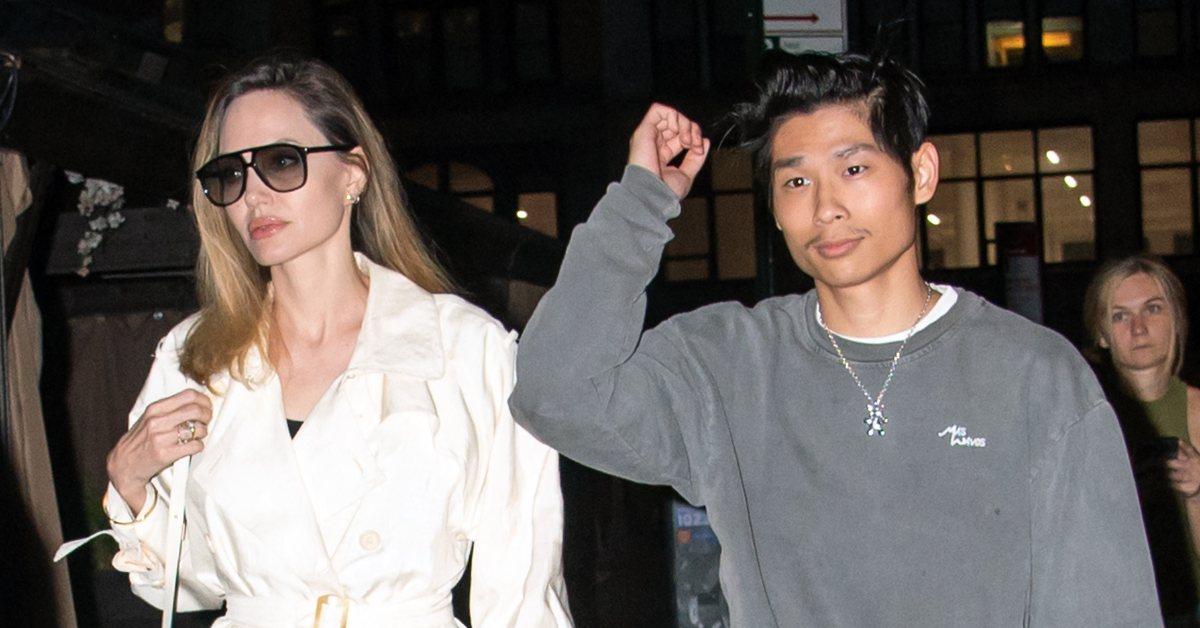 Angelina Jolies Son Pax Shows Scar At Tiff After Scary Bike Accident