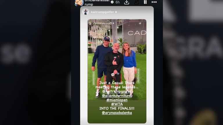 Tiger Woods' GF Vanessa Trump Breaks Silence With 1st Post Since DUI