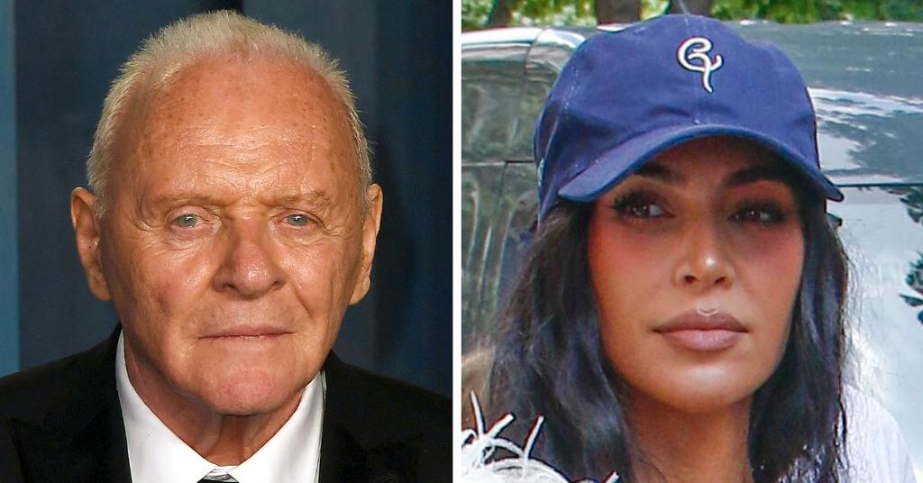 Kim Kardashian Reacts To Anthony Hopkins Parody Of Skims