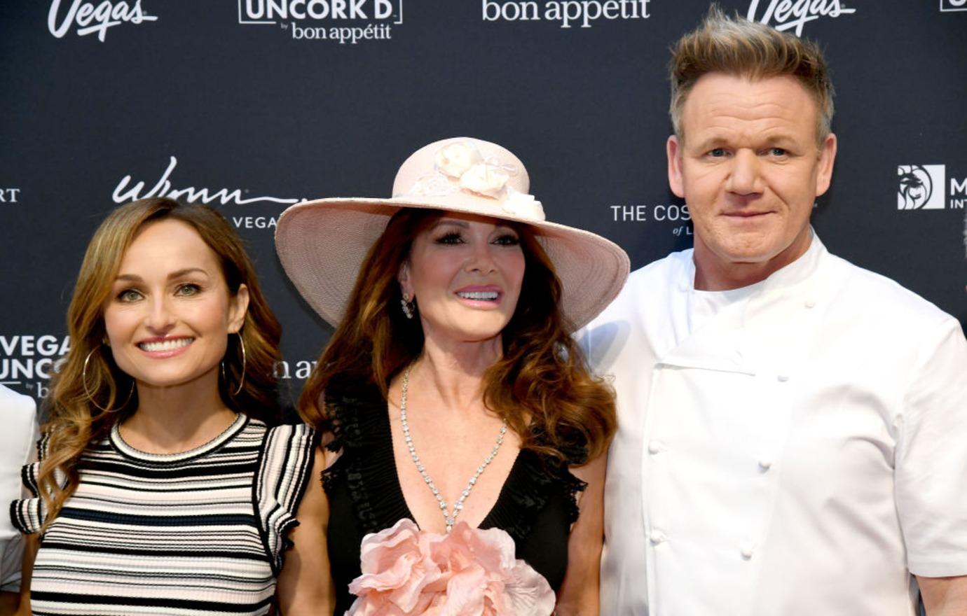 Lisa Vanderpump And Gordon Ramsay Party In Las Vegas