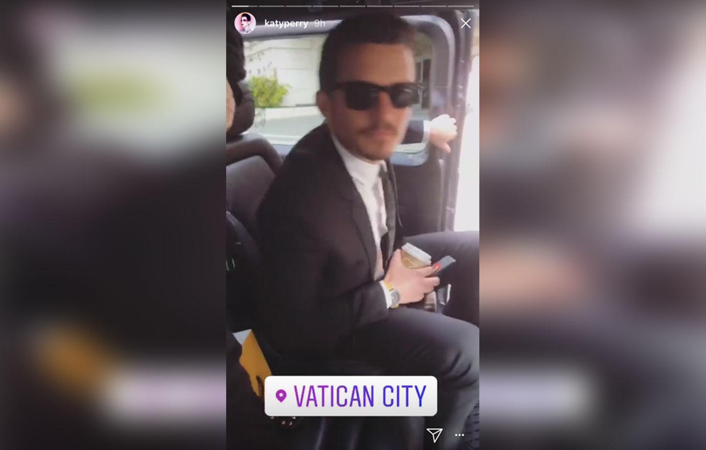 Katy Perry And Her ‘Darling’ Orlando Bloom Meet & Greet Pope Francis