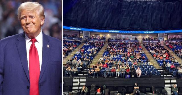 Donald Trump Mocked For Attendance At Nearly Empty Pennsylvania Rally