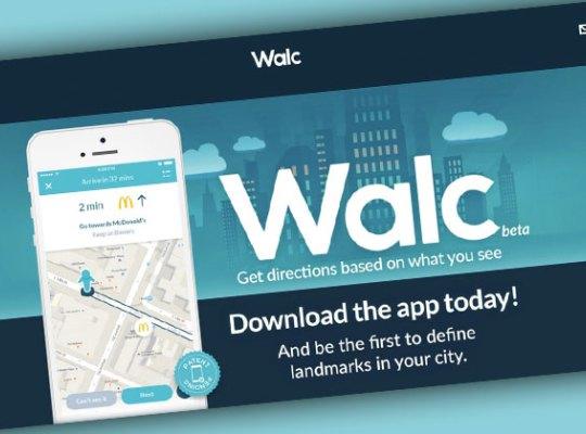 Walc—Don’t Run—To Get The Best New Navigation App!