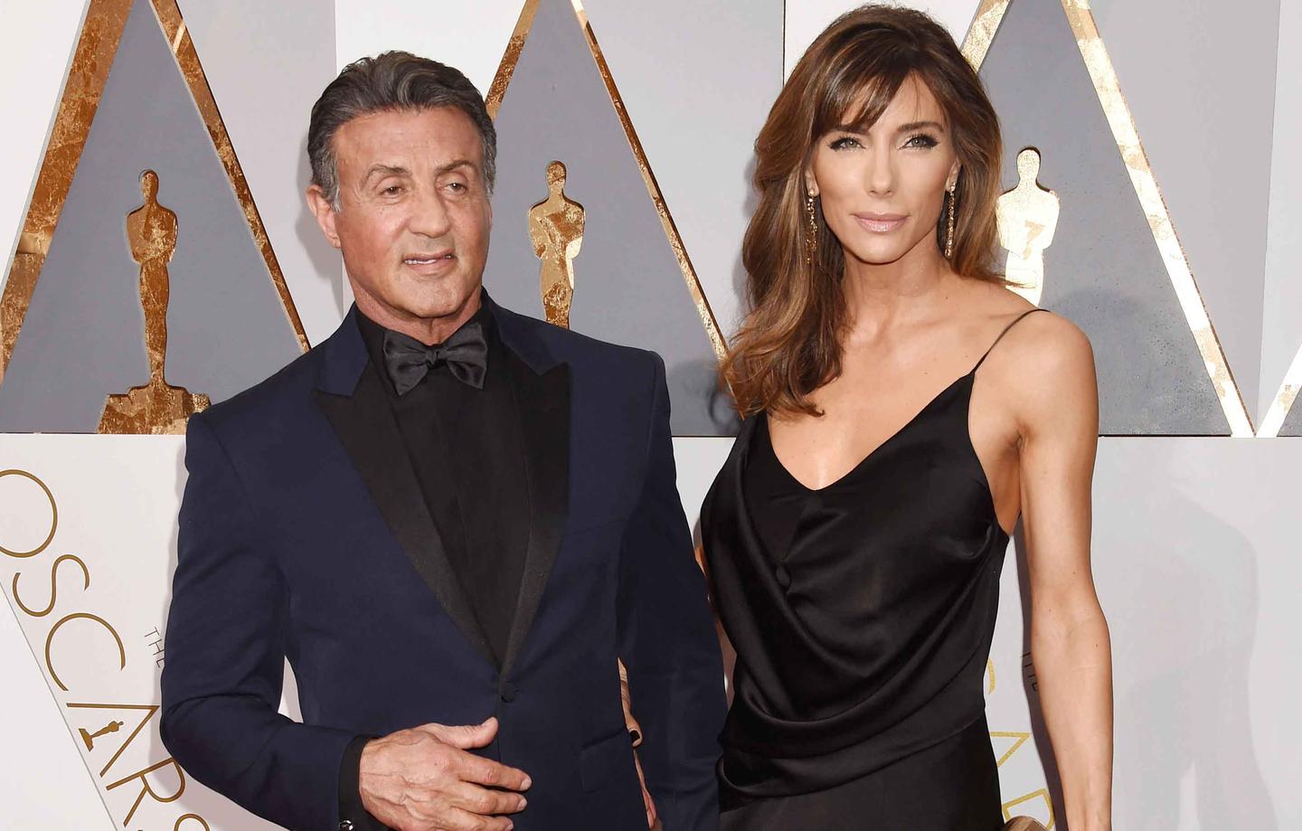 Sylvester Stallone, Jennifer Flavin Flaunt Love On Date Night