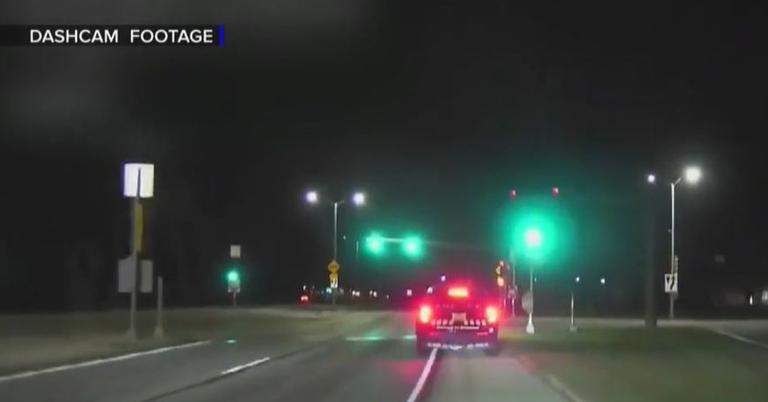 Stolen Car Drives On Wrong Side Of Road In Daring 3 A.M. Police Chase