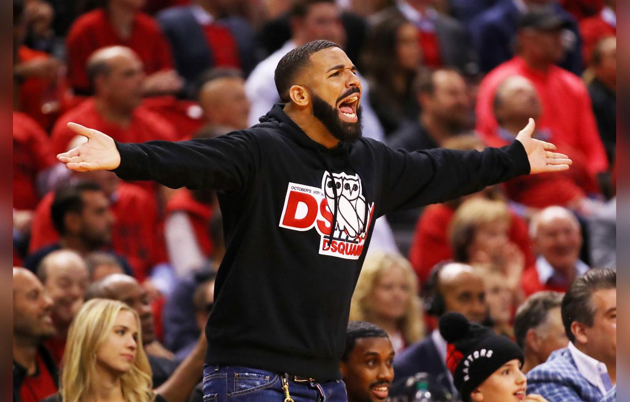 Drake Loses It At The Toronto Raptors Game Ahead Of Teams Win