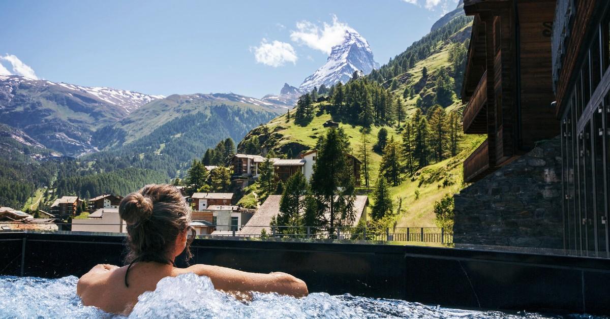 Check Into the Swiss Hotel That Feels Like a James Bond Film Come to ...