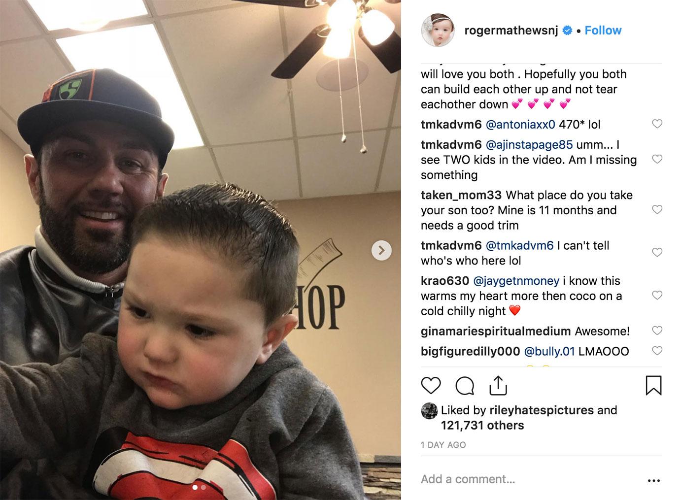 Roger Mathews & Jenni ‘JWoww’ Farley Spend Their Christmas Apart