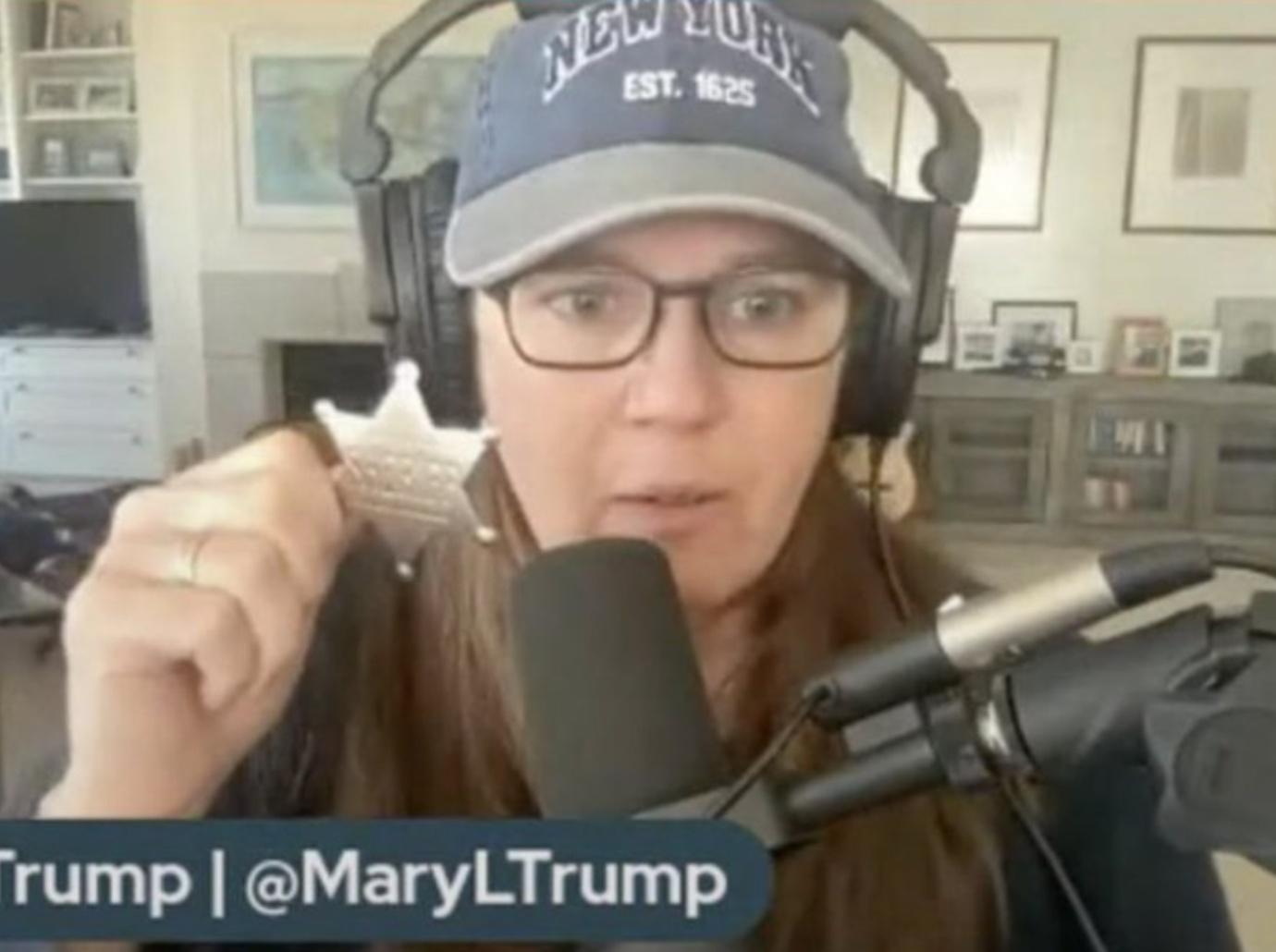 Mary Trump Makes Fun Of Donald Trump's Pouty Face In Court