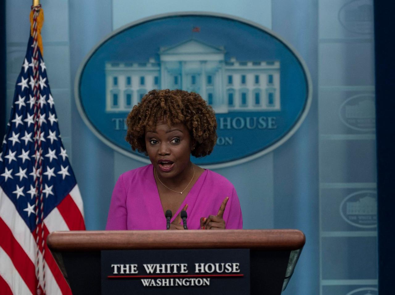 Karine Jean-Pierre Snaps At Reporter Asking About Hunter Biden Pardon Karine Jean-Pierre Snaps At Reporter Asking About Hunter Biden Pardon