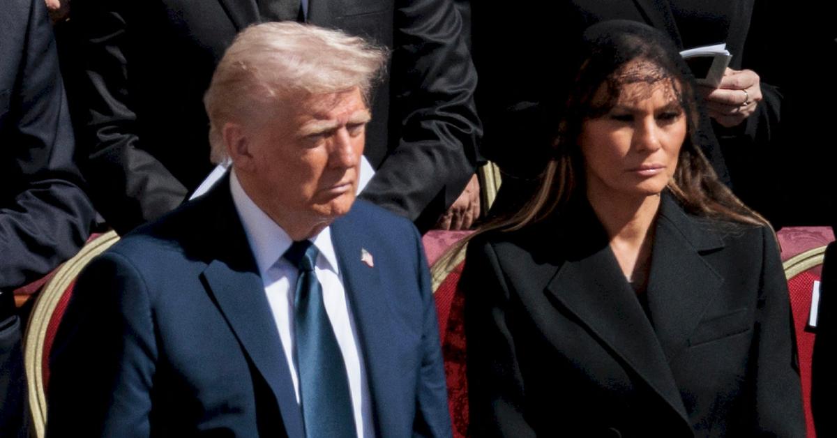 Did Donald Trump Fall Asleep At Pope Francis' Funeral? See Photo