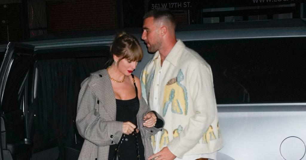 Travis Kelce Hints About Living With Girlfriend Taylor Swift