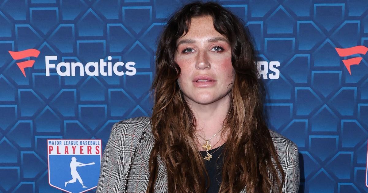 Kesha Shares Topless Photo After Wearing Leather Look At Spotify Event
