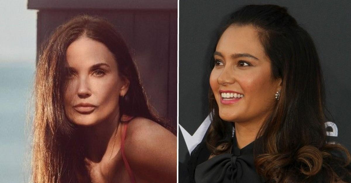 Bruce Willis' Wife Emma Heming Rocks Demi Moore Designed Swimsuit