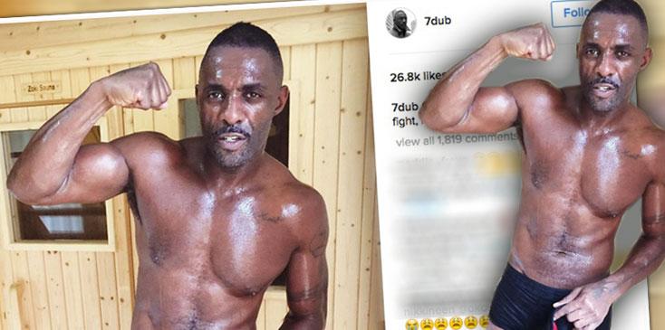 Hunky! Idris Elba's Hottest Instagram Moments Are REVEALED After His ...