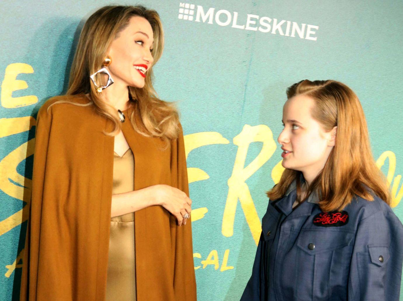 Angelina Jolie Raves Over Daughter Vivienne Working On Broadway Play