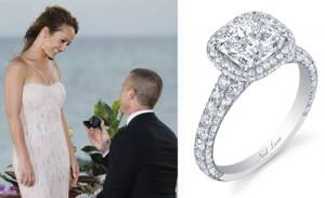 See Ashley Hebert's Blinding Neil Lane Engagement Ring From J.P. Rosenbaum!