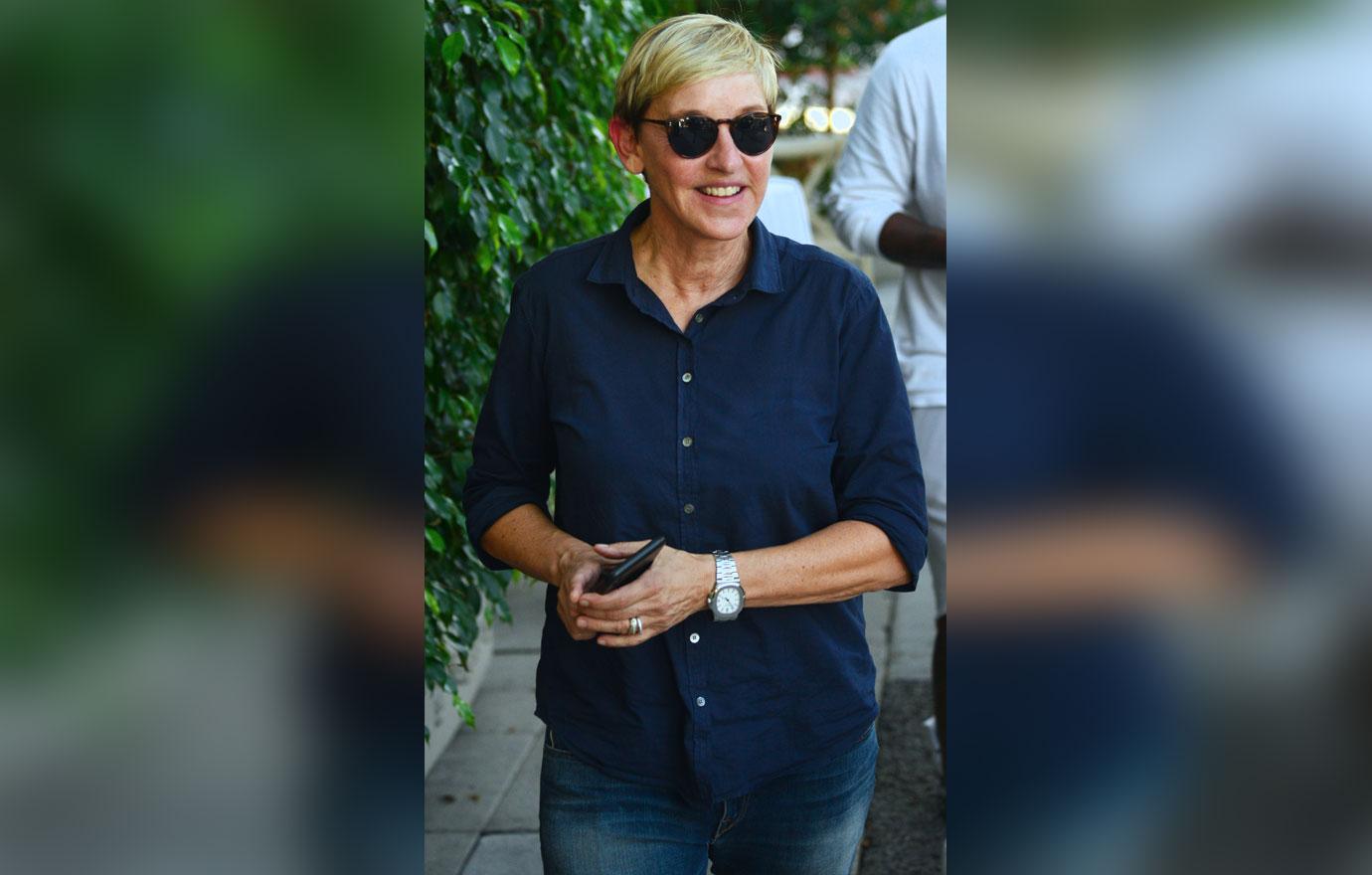 Ellen DeGeneres Unveils Shaved Head & Silver Strands After Disaster Dye Job