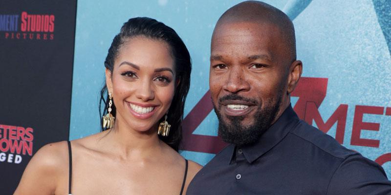 Corinne Foxx & Dad Jamie Foxx Attend '47 Meters Down: Uncaged' Premiere
