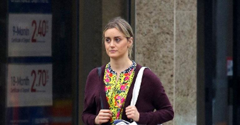 Taylor Schilling Films 'Orange Is The New Black' In New York