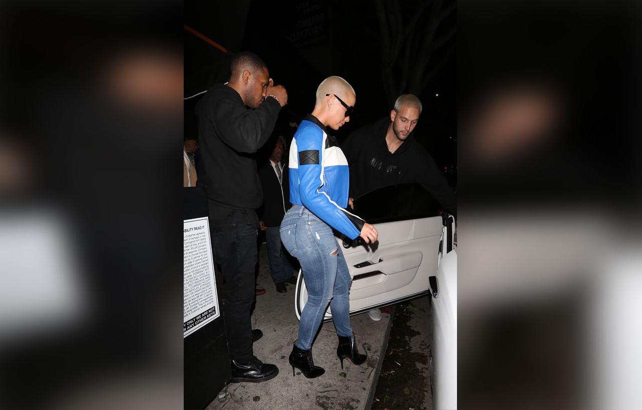 [PICS] Amber Rose Creates Serious Body Envy In Her Hot Leather Getup