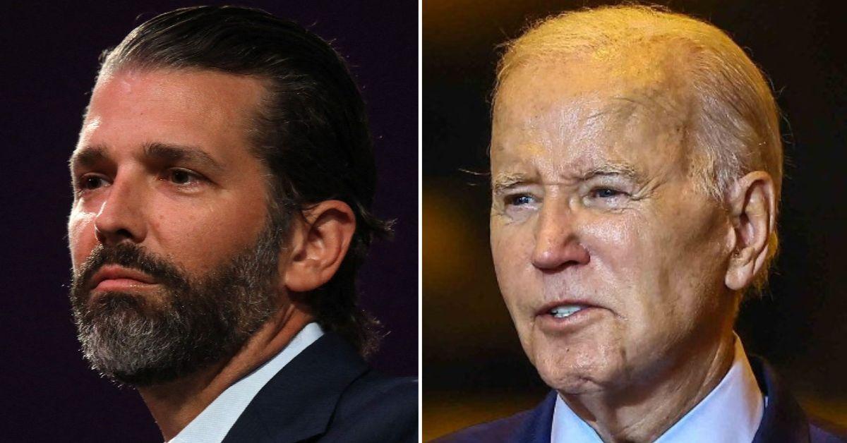 Donald Trump Jr. Takes Raunchy Dig At Joe Biden's Manhood