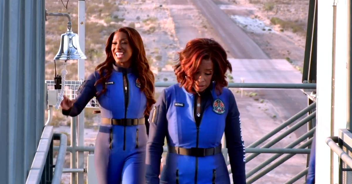 Gayle King Looked 'Terrified' Moments Before Going To Space: Watch