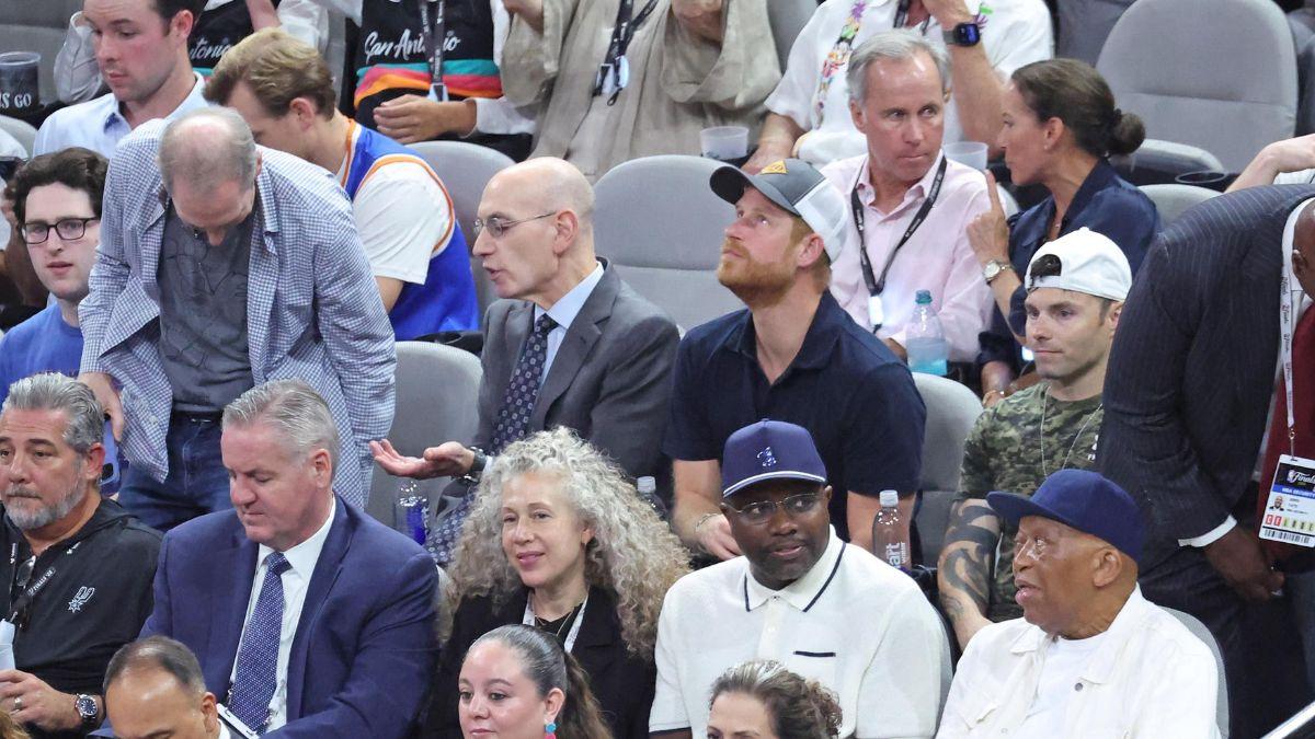Spike Lee Snubs Prince Harry's Handshake During Knicks Finals Game
