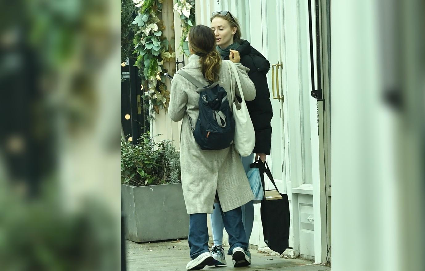 Sophie Turner Caught Kissing Female Friend Tabitha Doherty On The Lips