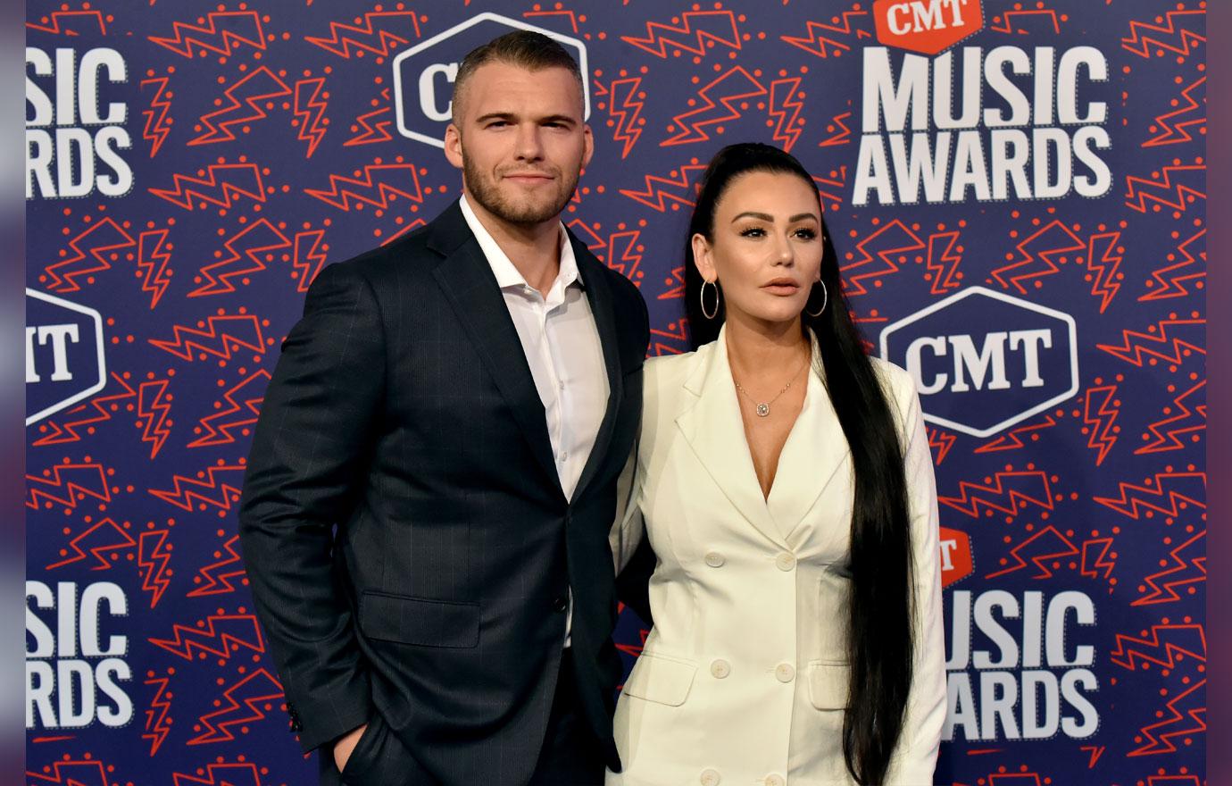 JWoww & Boyfriend Zack Clayton Carpinello Attend CMT Awards Together