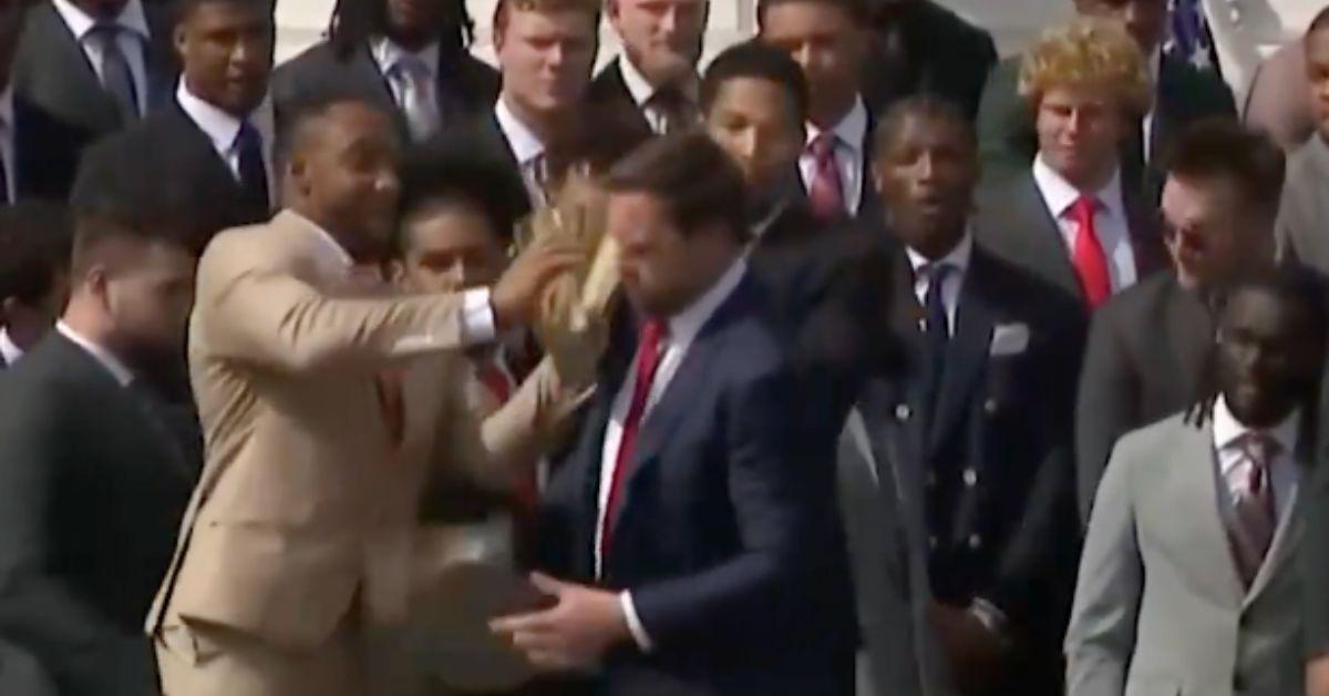 'Loser' J.D. Vance Bashed For Dropping Ohio State's Championship Trophy