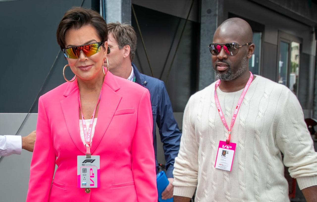 Kris Jenner Is Pretty In Pink At The Monaco Grand Prix