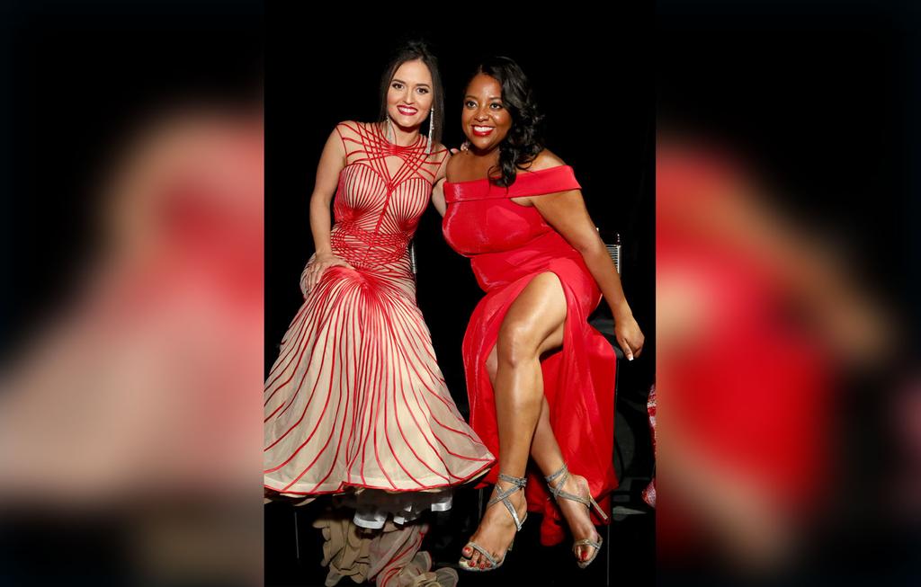Celebrities Glam Up For 'Go Red For Women' Fashion Show