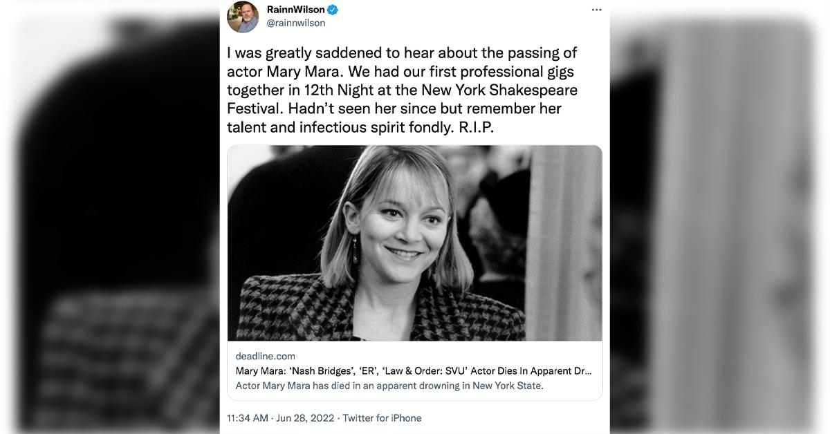 'ER' Star Mary Mara Dead At 61, Inside Her Life Career Update