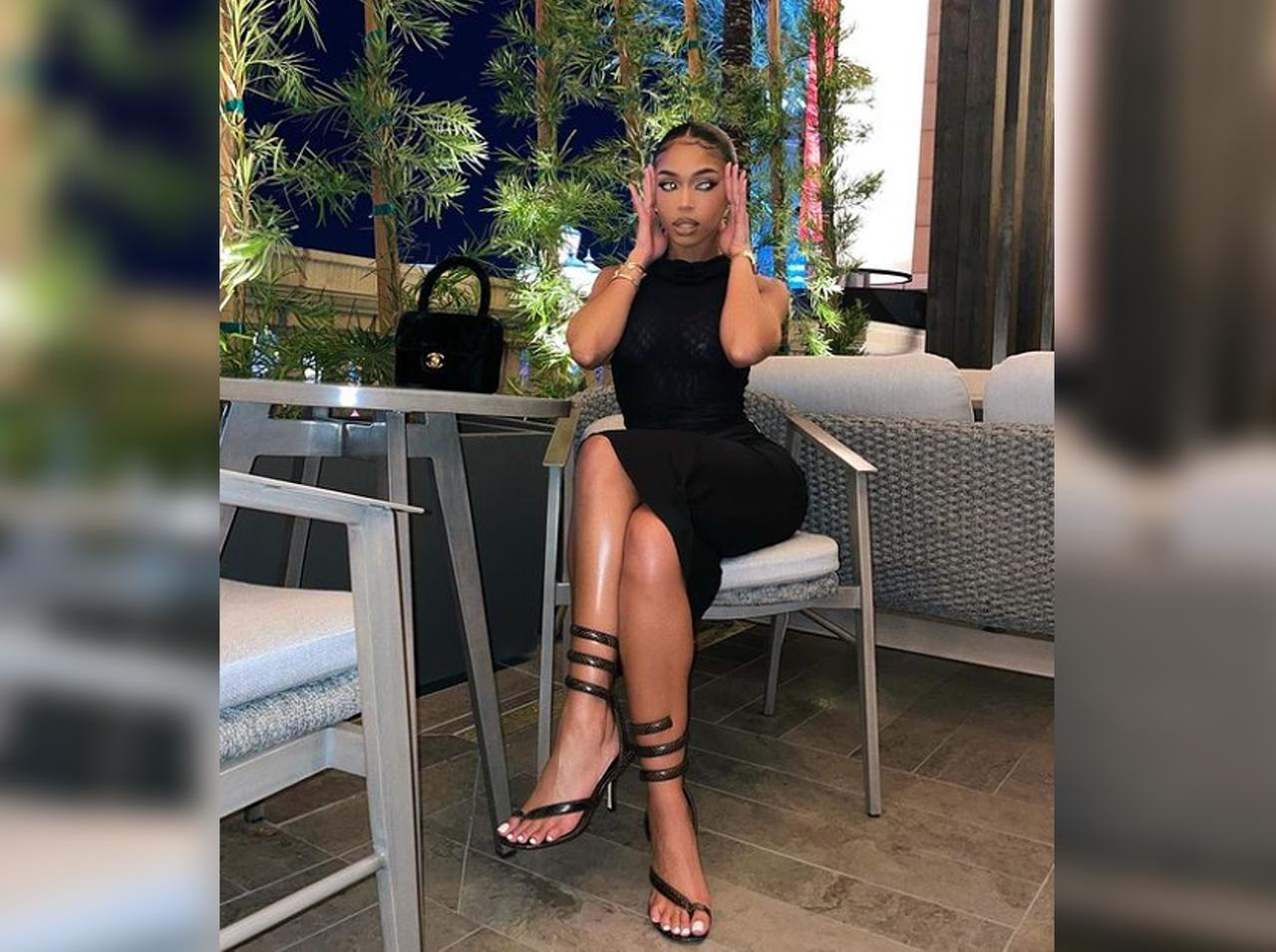 Single Lori Harvey Poses In Vegas Following Recent Breakup