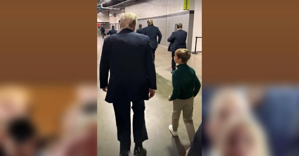 Ivanka Trump Attends Super Bowl With Dad Donald & Son Theodore: Photos