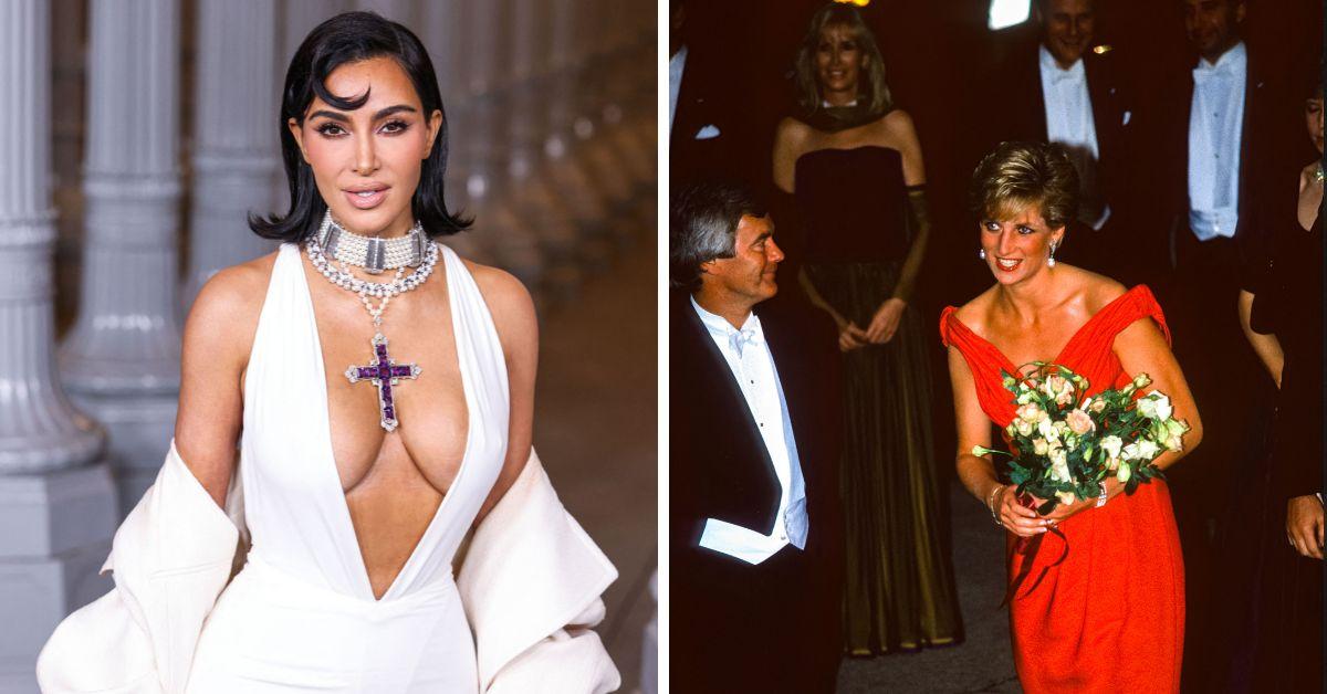 Kim Kardashian Is 'On A Mission To Collect' Princess Diana's Things