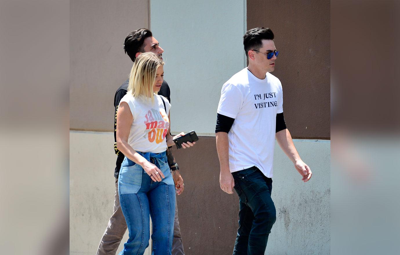 Scheana Shay Wears Daisy Dukes While Filming ‘Vanderpump Rules’