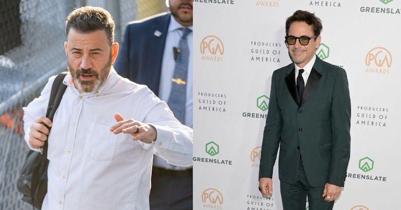 Jimmy Kimmel Slammed For Making Joke About Robert Downey Jr. At Oscars