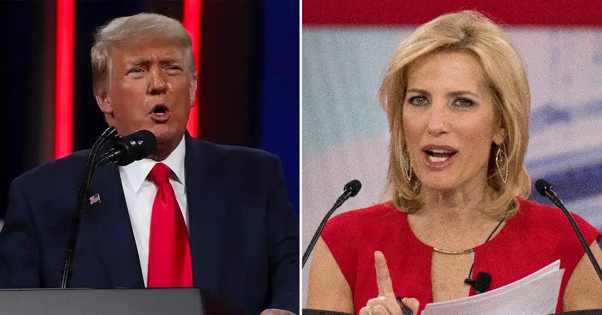 Donald Trump Slams Laura Ingraham For Airing Polls Of Him Losing