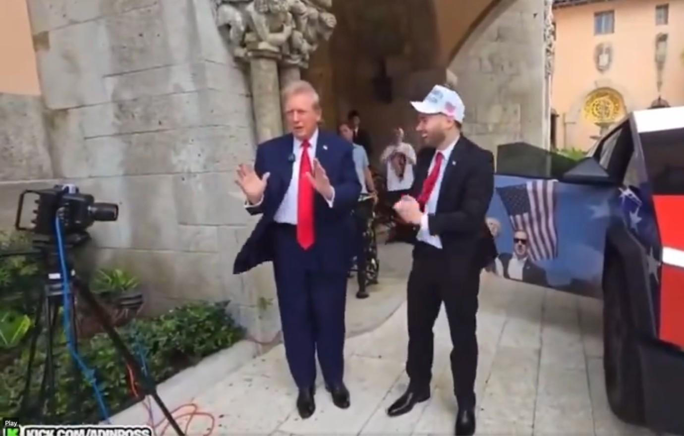 Donald Trump Ridiculed For Dancing Alongside Adin Ross In New Video