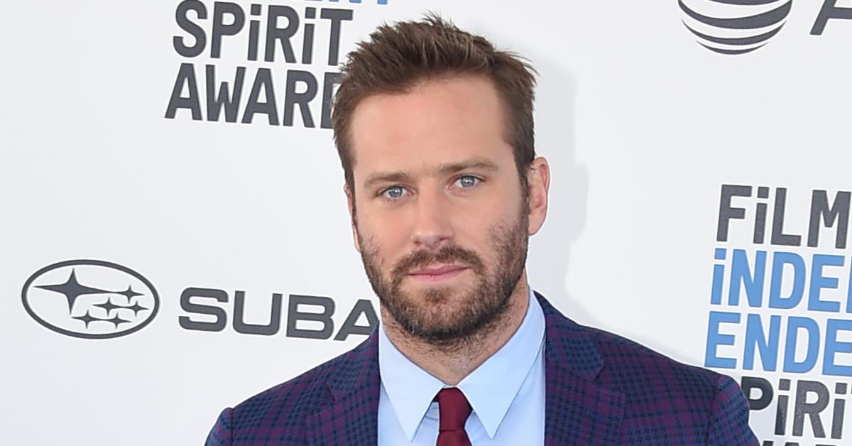 Armie Hammer Says He Was 'Kink Shamed By The Internet' In Alleged ...