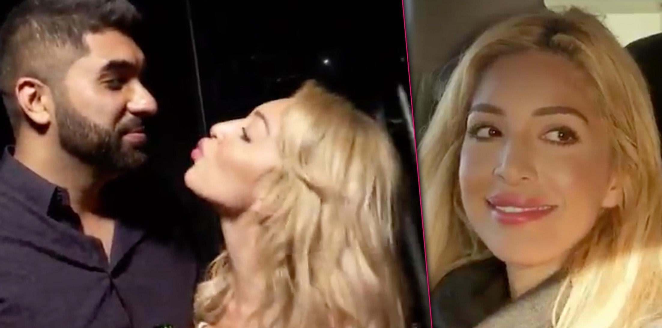 Farrah Abraham & Simon Saran CAUGHT Packing On The PDA!