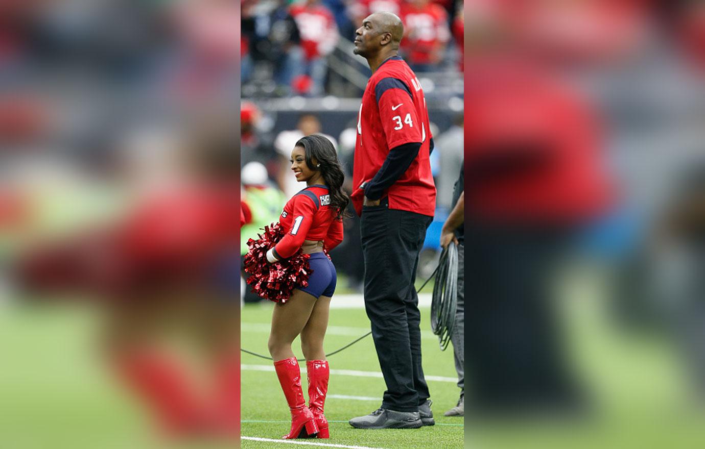 Simone Biles Turns Into Houston Texans Cheerleader — For A Day